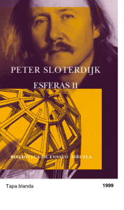 Globos. Esferas II: Macrosferología – Peter Sloterdijk